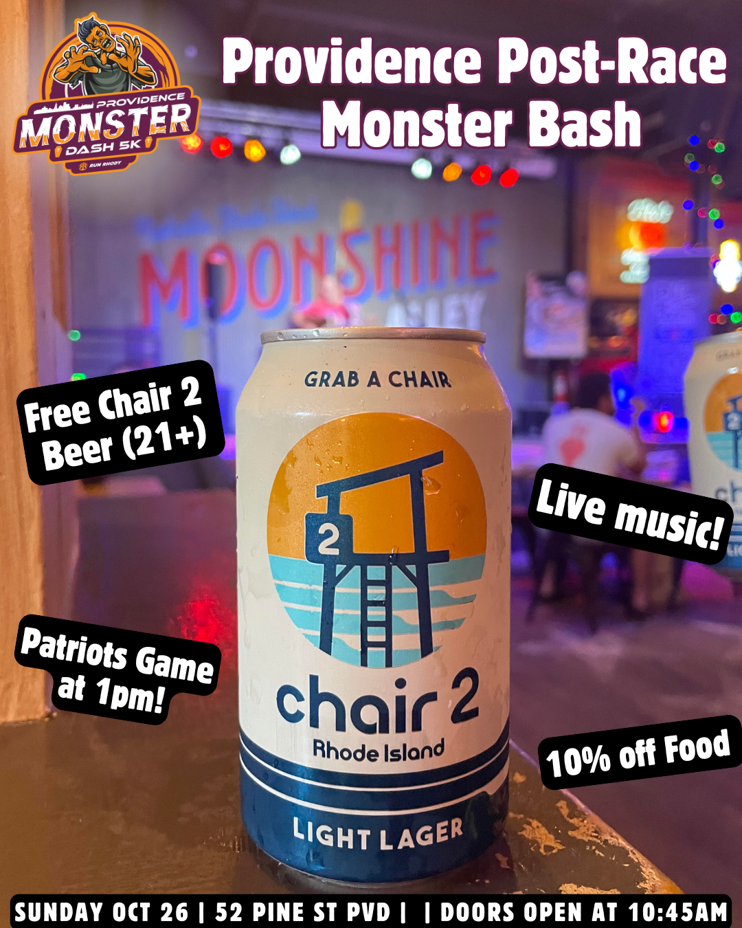 Providence Monster Dash 5K & Kids Race – Run Rhody